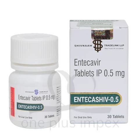 Entecavir 05 Mg Tablet At ₹ 2100bottle Entecavir Antiviral Drugs In