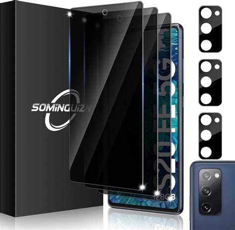 Sominguizn 33 Pack For Samsung Galaxy S20 Fe 5g Privacy Screen Protector And Phone