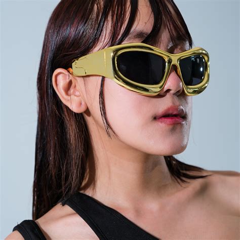 Quantum Chrome Oversized Sunglasses Project Shades