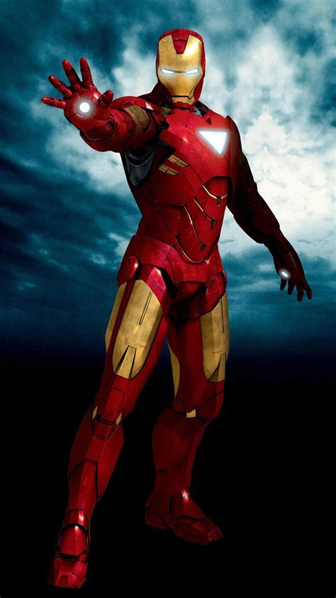 Download Tony Stark Full Body Iron Man Phone Wallpaper