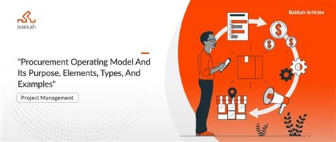 Procurement Operating Model And Its Purpose Elements Types And