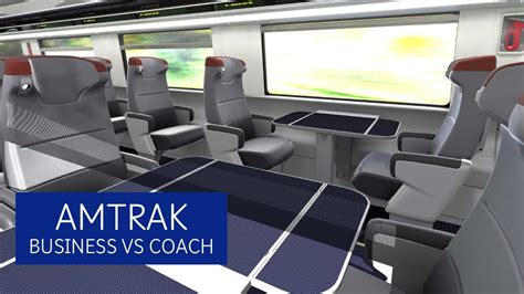 Amtrak Review Business Class Vs Coach Youtube