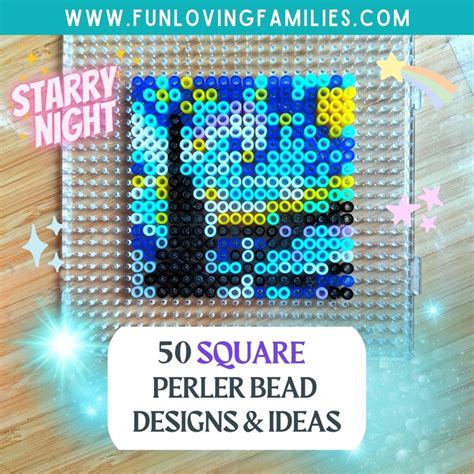 50 Square Perler Bead Patterns Designs And Ideas