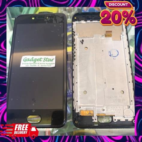 Jual Lcd Touchscreen Set Frame Bazel Cross Evercoss U50a Plus U50a Shopee Indonesia