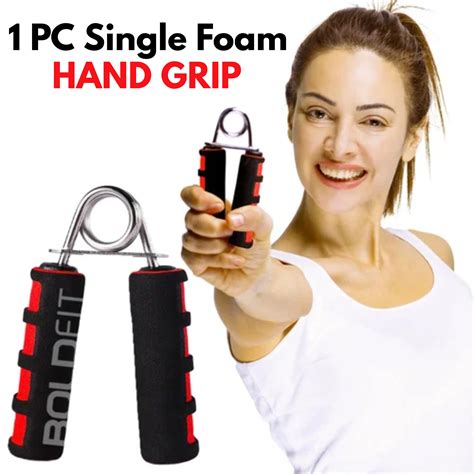 Single Foam A Type Fitness Sport Crossfit Hand Grip Gripper Forearm