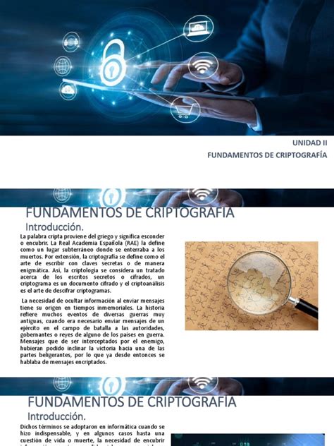 Unidad Ii Criptografia Pdf Clave Criptografía Criptografía De Clave Pública