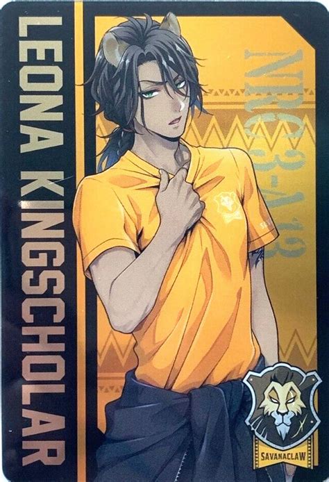 Leona Kingscholar Disney Twisted Wonderland Plastic Card Japanese P5 01