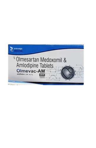 Olmevac Am Tab At ₹ 97strip Olmesartan Tablet In Lucknow Id 2856046544997