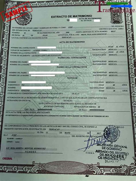 What Documents Do I Need To Marry A Mexican In Mexico