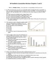 AP Statistics Cumulative Review Chapters And Docx AP Statistics Cumulative Review Chapters