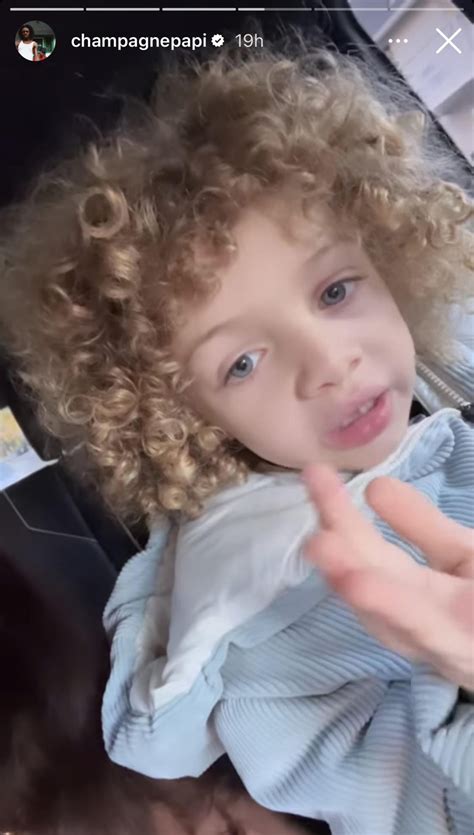 Drakes Son Adonis Mimics The Rapper For Special Happy Birthday Surprise Perez Hilton