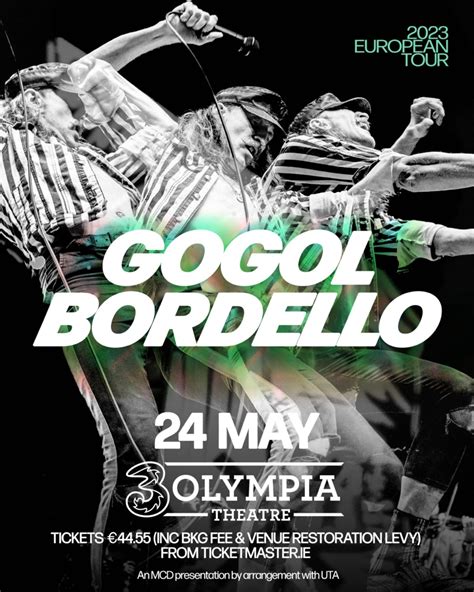Gogol Bordello Announces Dublin Date For European Tour Onlymassiveie