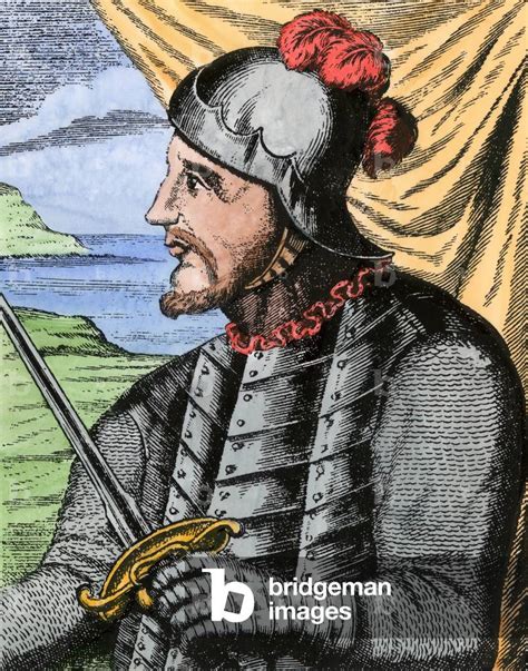 Image Of Portrait Of Vasco Nunez De Balboa Spanish Conquistador 1475