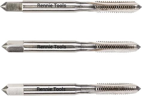 4ba Tap Set 3 Piece Hss Hand Tap Set Includes 3 Pieces 1st 2nd