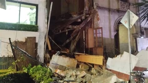 Se Desploma Edificio En La Cdmx Tras Intensas Lluvias Puebla News
