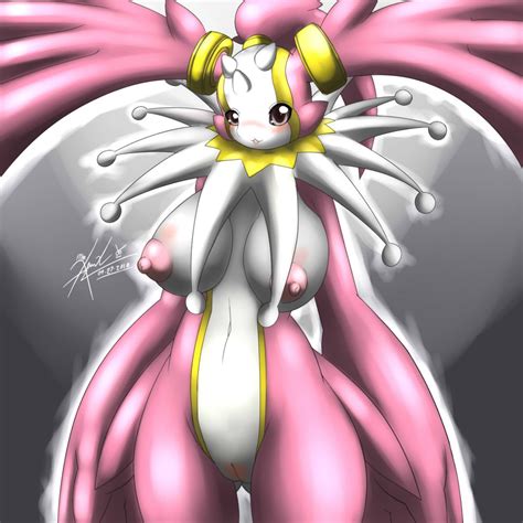 Rule 34 1girls Anthro Blush Breasts Cherubimon Cherubimon Virtue
