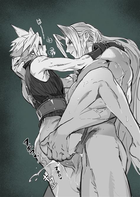 Rule 34 2boys Cloud Strife Final Fantasy Final Fantasy Vii Gay Gay
