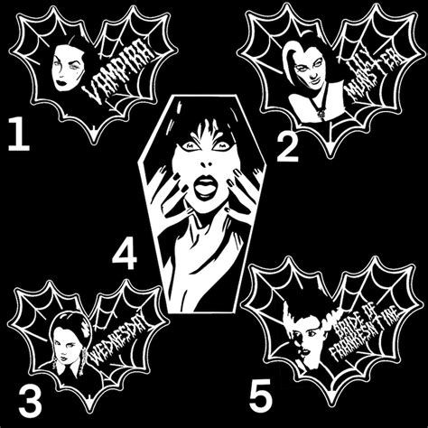 Elvira Lily Munster Vampira Bride Of Frankenstine Wednesday