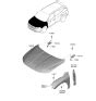 Genuine Hyundai Tucson Hood