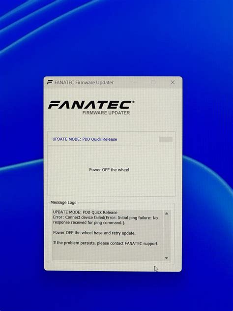 Pdd Quick Release Error Rfanatec