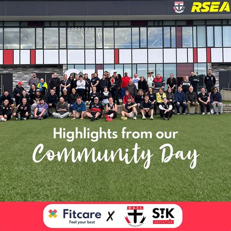 A Fantastic Day And For Me Another Company Milestone Affilating With St Kilda Football Club And
