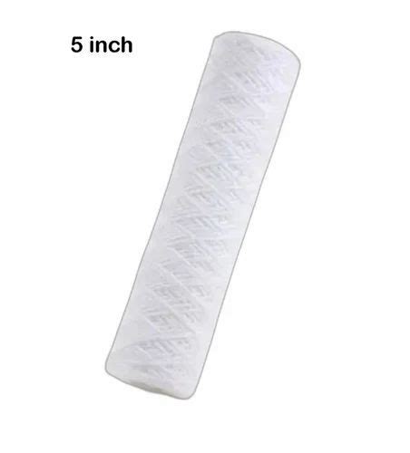 Activated Carbon Plastic 5inch Wound Cartridge Filter At ₹ 75 In Chennai