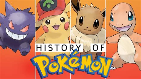 History Of Pokémon Games Mainline Series Youtube