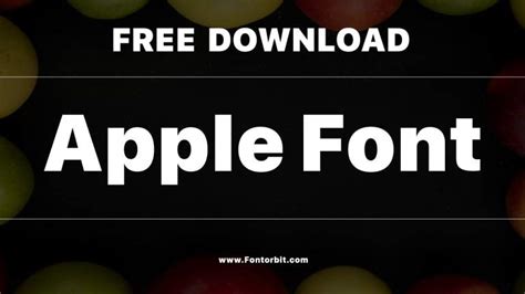 Apple Font The Essential Typeface