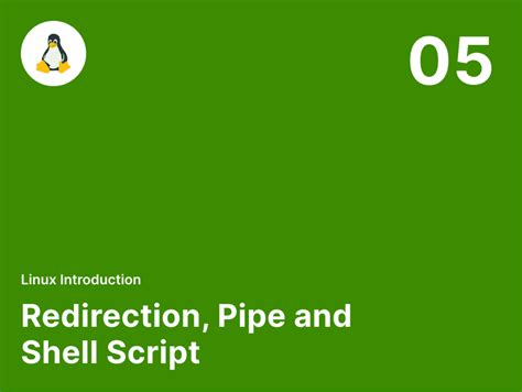 Understanding Redirection Pipe And Shell Scripting Topic
