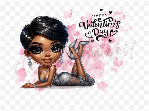 Chibi Glamour Chibi Valentine Png Bundle Chibi Png For Shirts Chibi Journal Cover Chibi