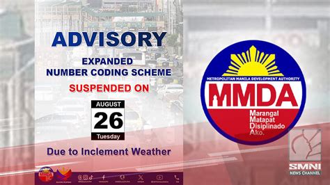 Suspendido Ang Implementasyon Ng Number Coding Scheme Ngayong Araw
