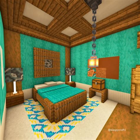 Get More From Waspycraft On Patreon Minecraft Bedroom Minecraft