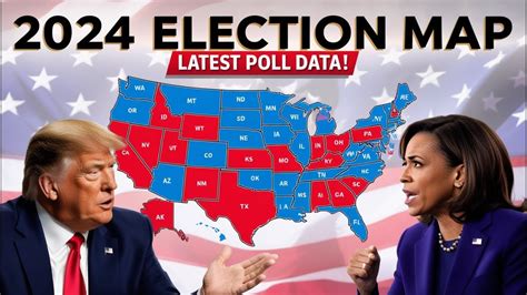 Updated 2024 Election Map With Latest Polling Data From All 50 States