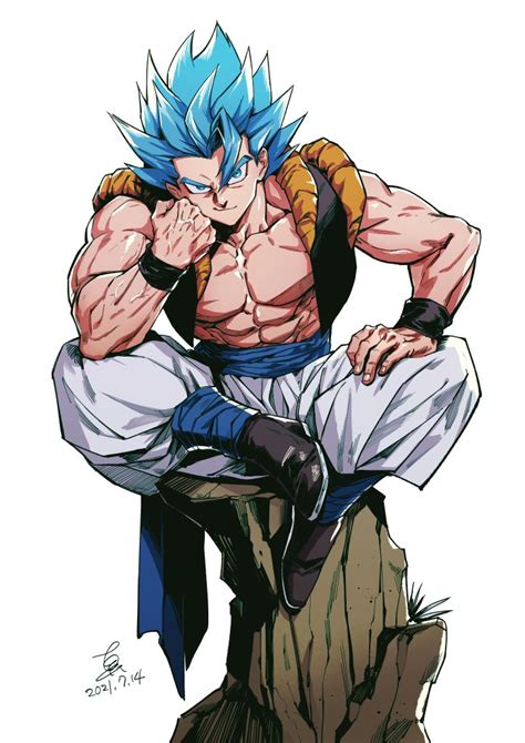 Gogeta Dragon Ball And 2 More Drawn By Shinsinsin12121 Danbooru