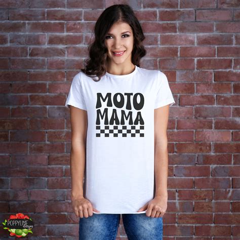 Moto Mama Retro Wavy Design Moto Mama Sublimationmoto Mom Sublimation