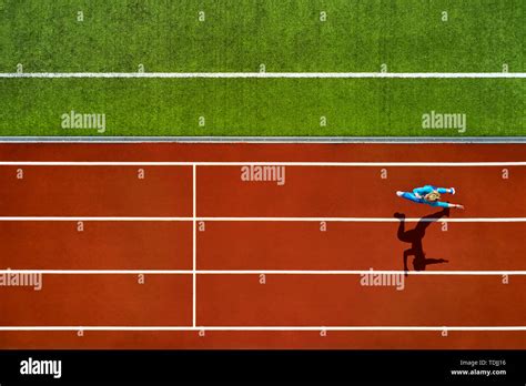 Running Track Birds Eye View