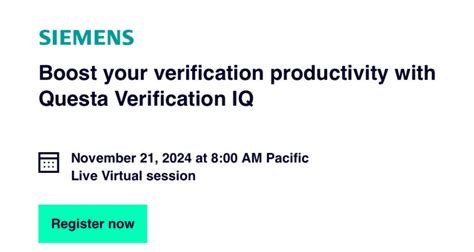 Boost Your Verification Productivity With Questa Verification Iq