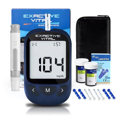 Blood Glucose Meter Kit Mgdl Blood Glucose Meter Kit With 50 Blood