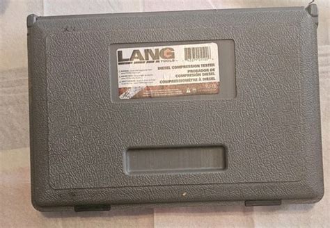 Lang Tools Diesel Compression Tester Tu 15 In Box W1 Adaptor Ebay