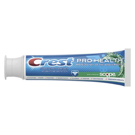 Crest Pro Health Plus Scope Gel Toothpaste 4 6oz Health Fast Delivery By App Or Online