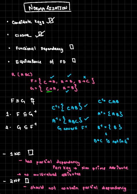 Database Normalization Candidate Keys And Functional Dependencies Jx