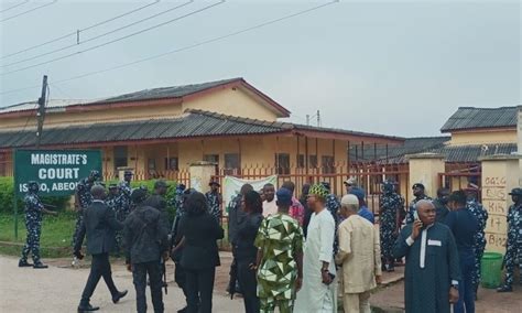 Tight Security As Ogun Tribunal Delivers Judgement Today Daily Post