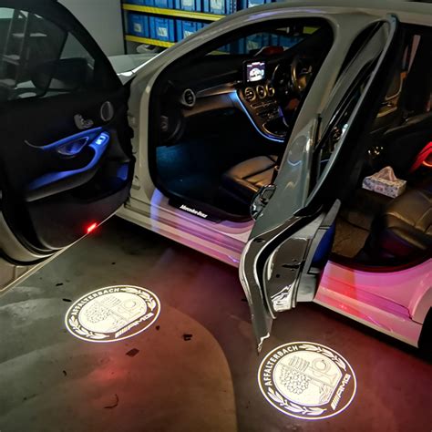 Mercedes Door Light Logo