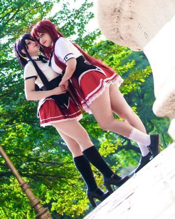 High School Dxd Akeno Himejima Y Rias Gremory Cobran Vida Con Este
