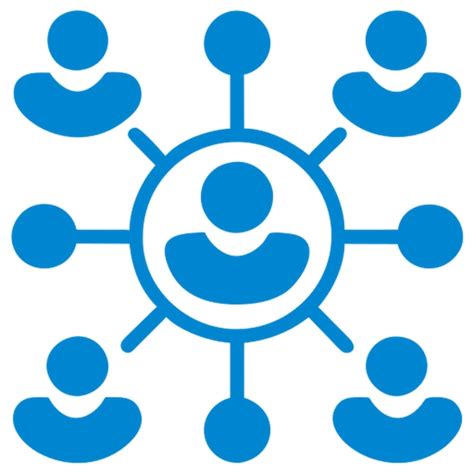 Premium Vector Network Of Interconnected People Icon