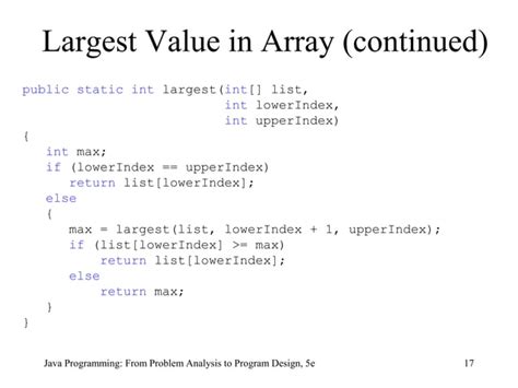 Chapter 13 Recursion Ppt