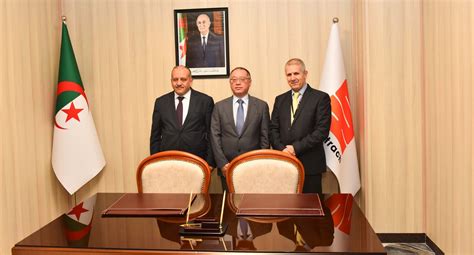 Sonatrach Et Sinopec Sallient Pour Lexploration Et Lexploitation Sur Le Périmètre Hassi