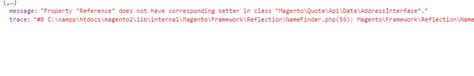 Magento2 Property Does Not Have Corresponding Setter In Class Magento