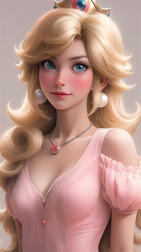 Princesa Peach Nintendo Fan Art Super Mario Art Comic Art Girls Anime Princess Fantasy Art