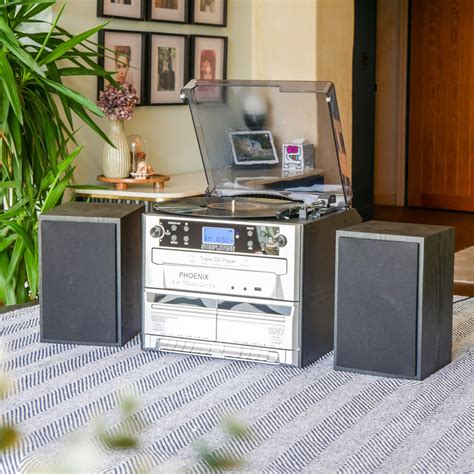 Phoenix High Power 6 In 1 Music Centre Steepletone Uk Ltd